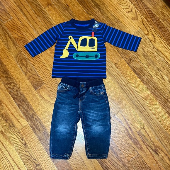 GAP | Shirts & Tops | Nwt First Impressions Bulldozer Ls Top And Like ...